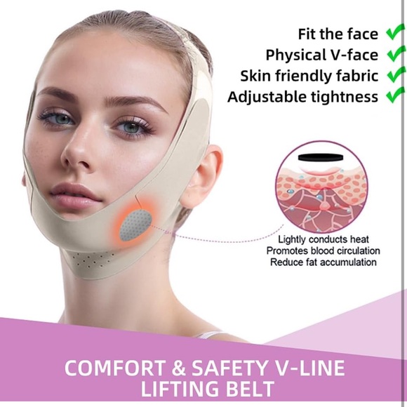 Accessories | Graphene Vline Mask Chin Up Mask V Shaped Face Mask Chin ...